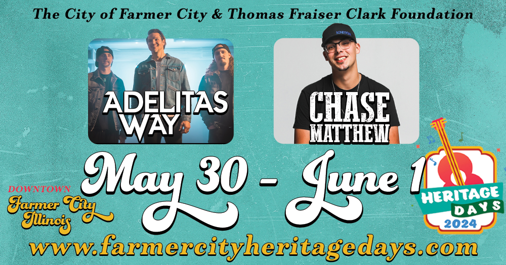 Farmer City Heritage Days, 5/30-6/1 | WYXY Classic